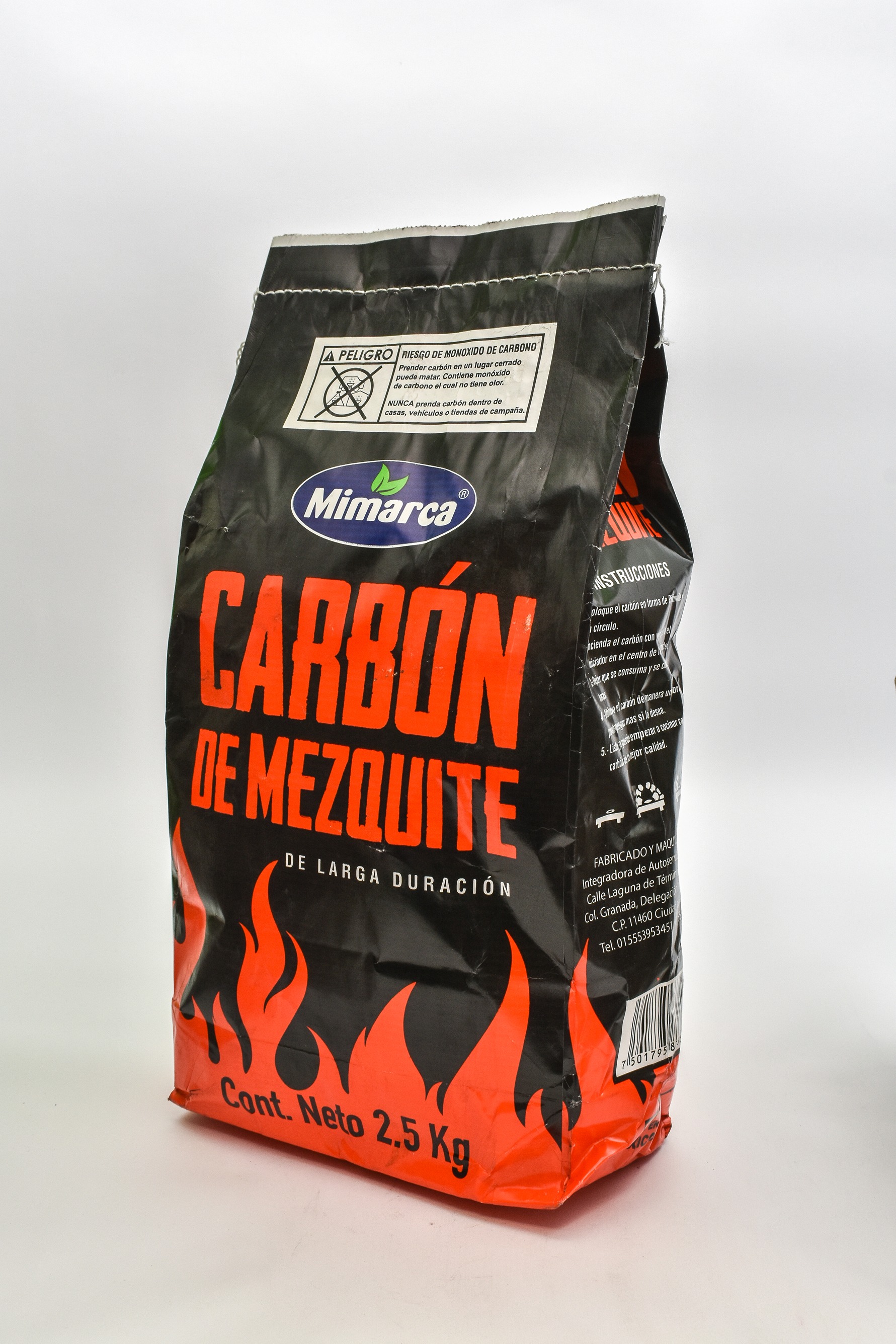 Bolsa De Carbon Mimarca 25kg
